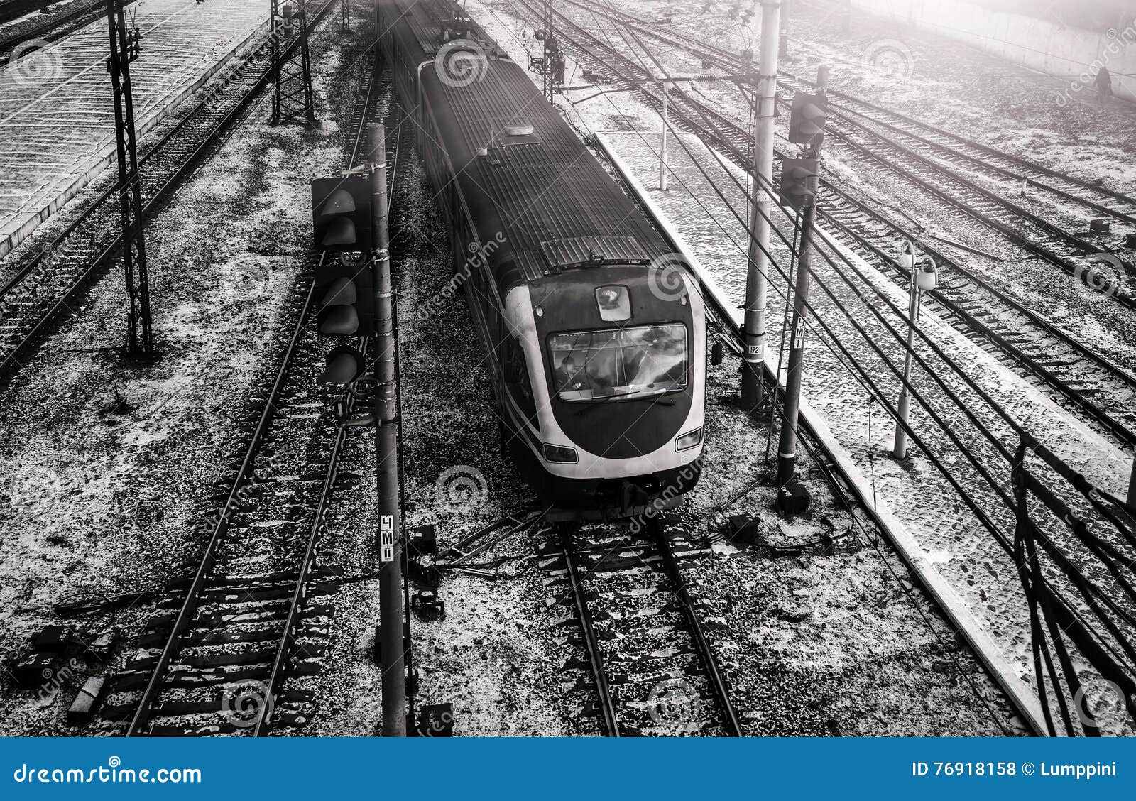High-speed Train . Top View Stock Photo - Image of high, destinations ...