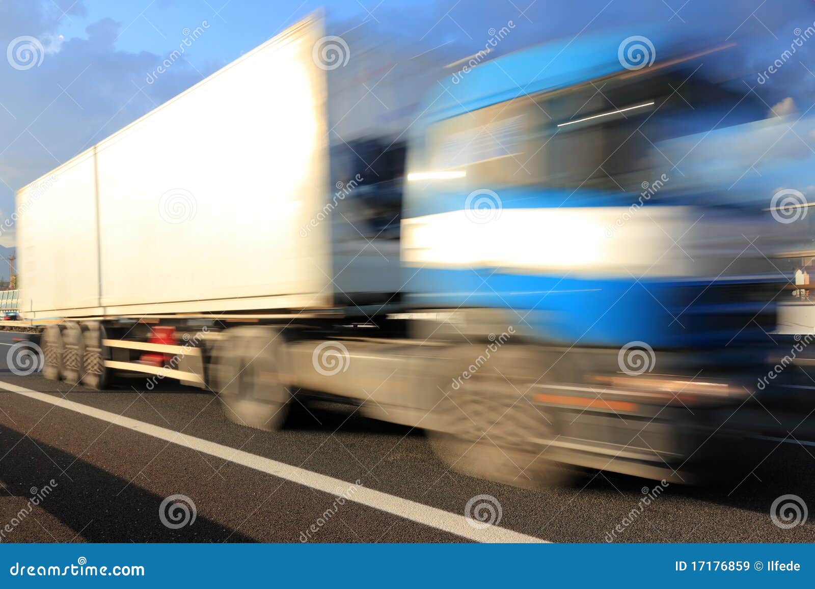 High speed truck stock image. Image of outdoor, industry - 17176859