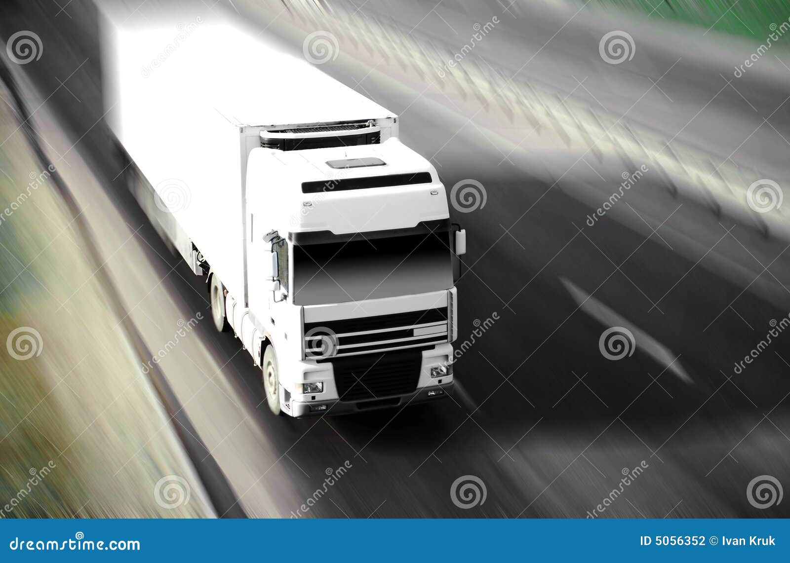 High-speed truck stock photo. Image of transportation - 5056352