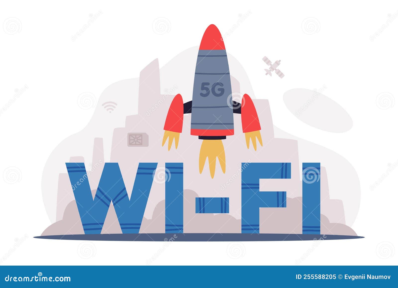 High Speed Wireless Internet Technology with Rocket Launching. Global ...