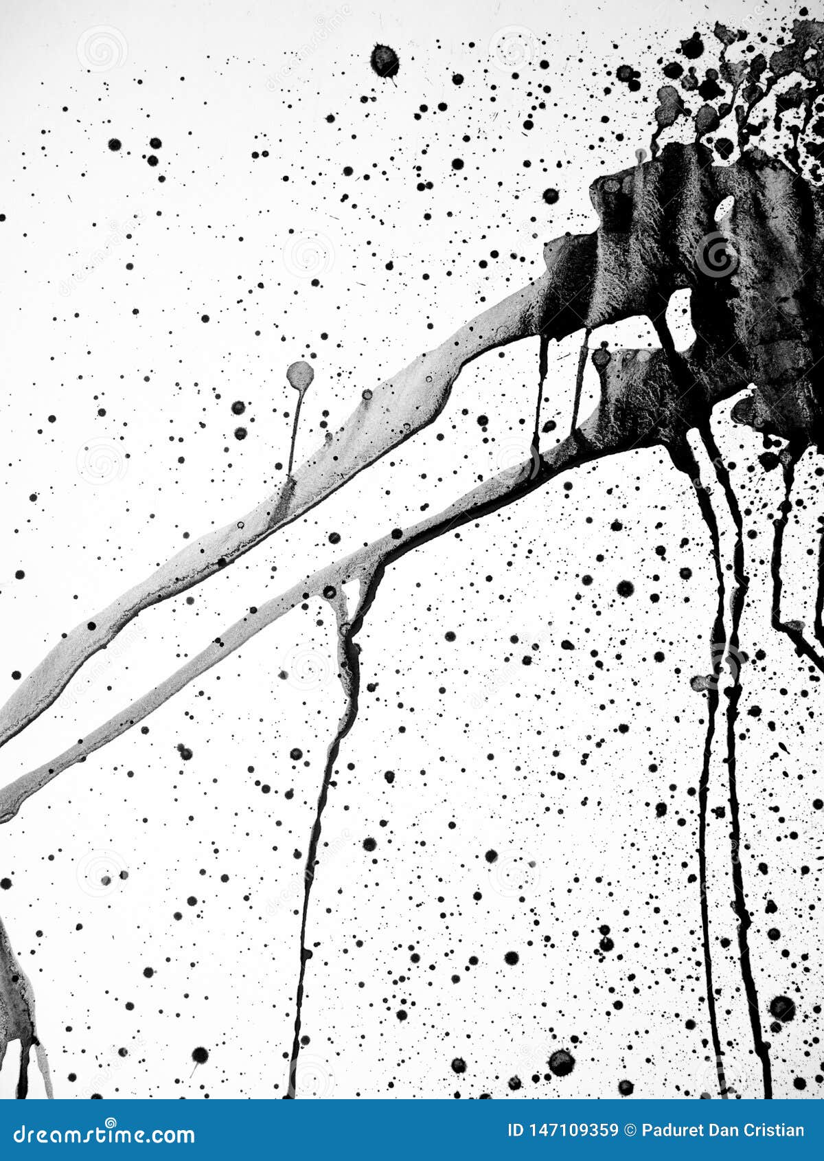 High Splash Paint Texture with Dramatic Feel Stock Illustration ...