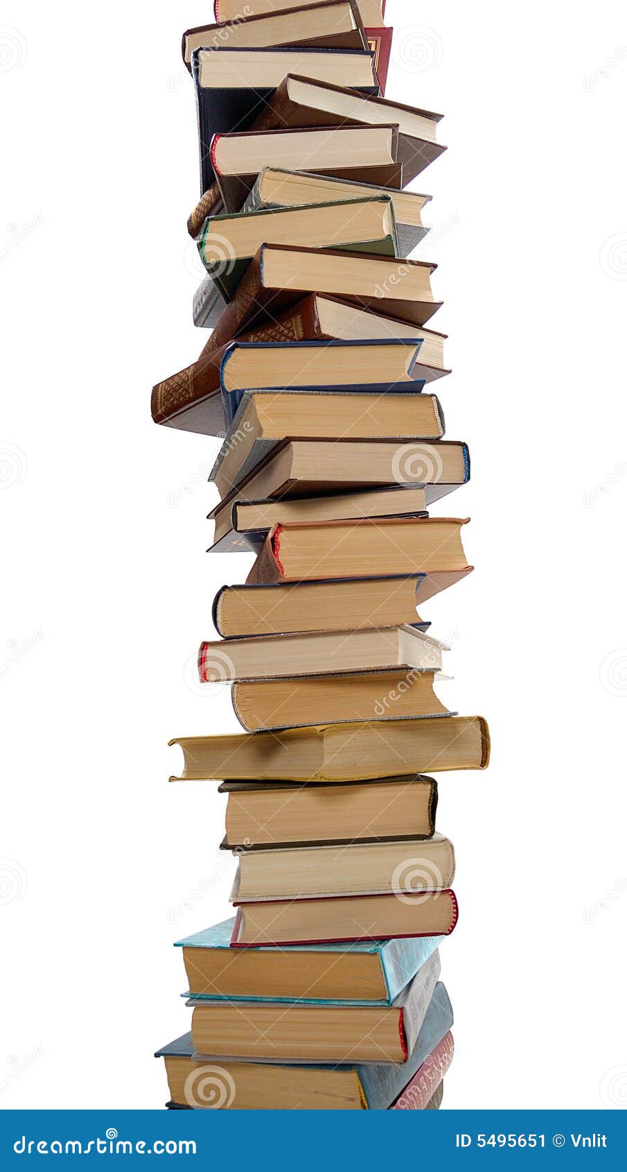 High stack of books stock image. Image of title, pages - 5495651