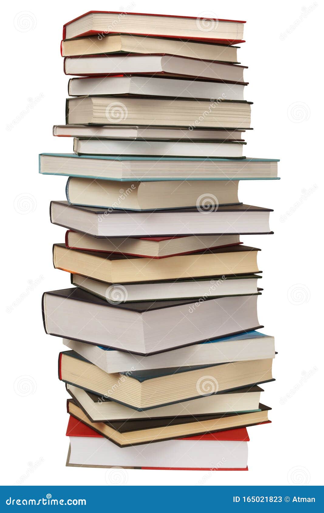 High Stack Of Folders Royalty-Free Stock Photography | CartoonDealer ...