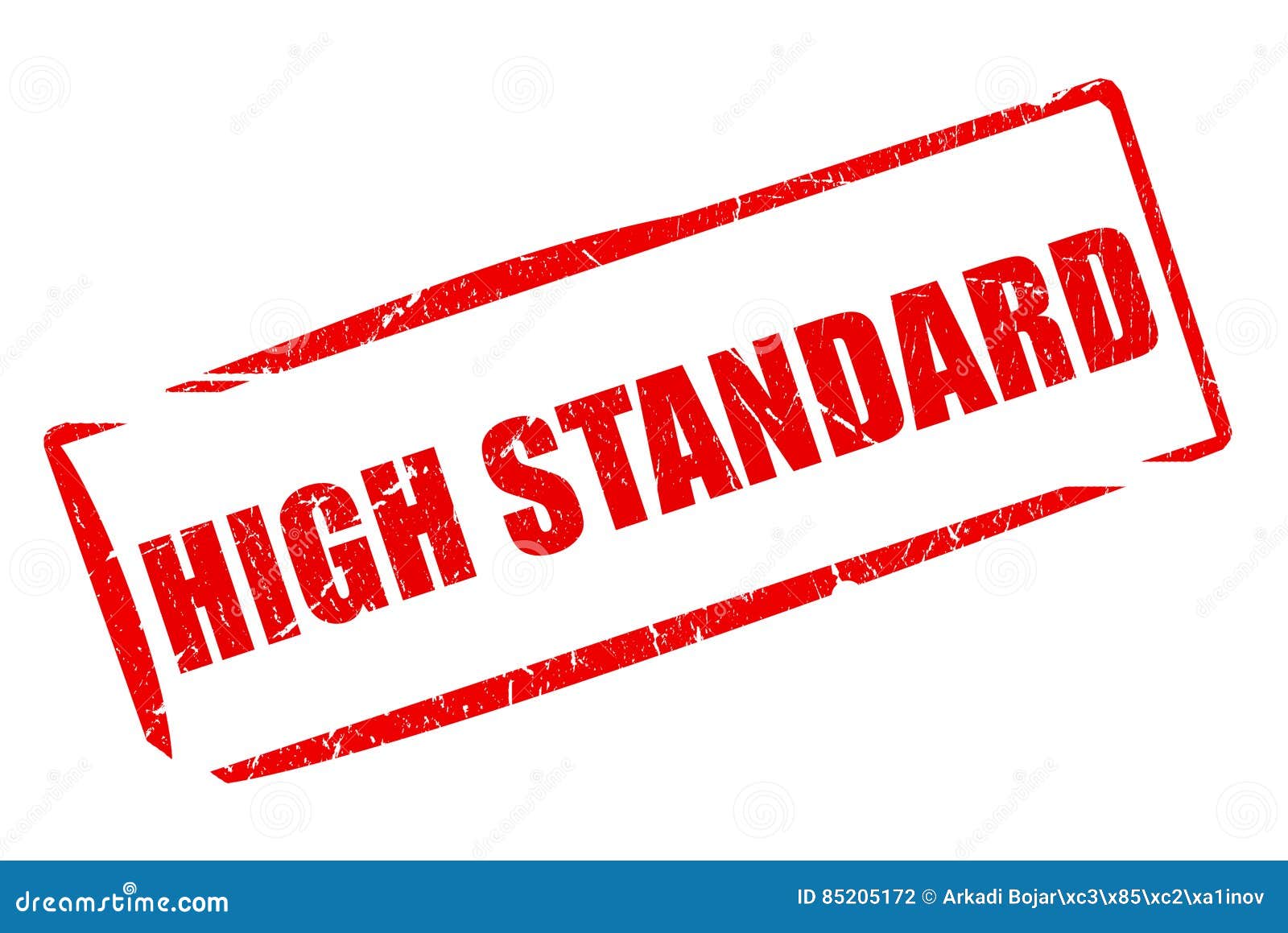 High standard rubber stamp stock illustration. Illustration of dirty ...