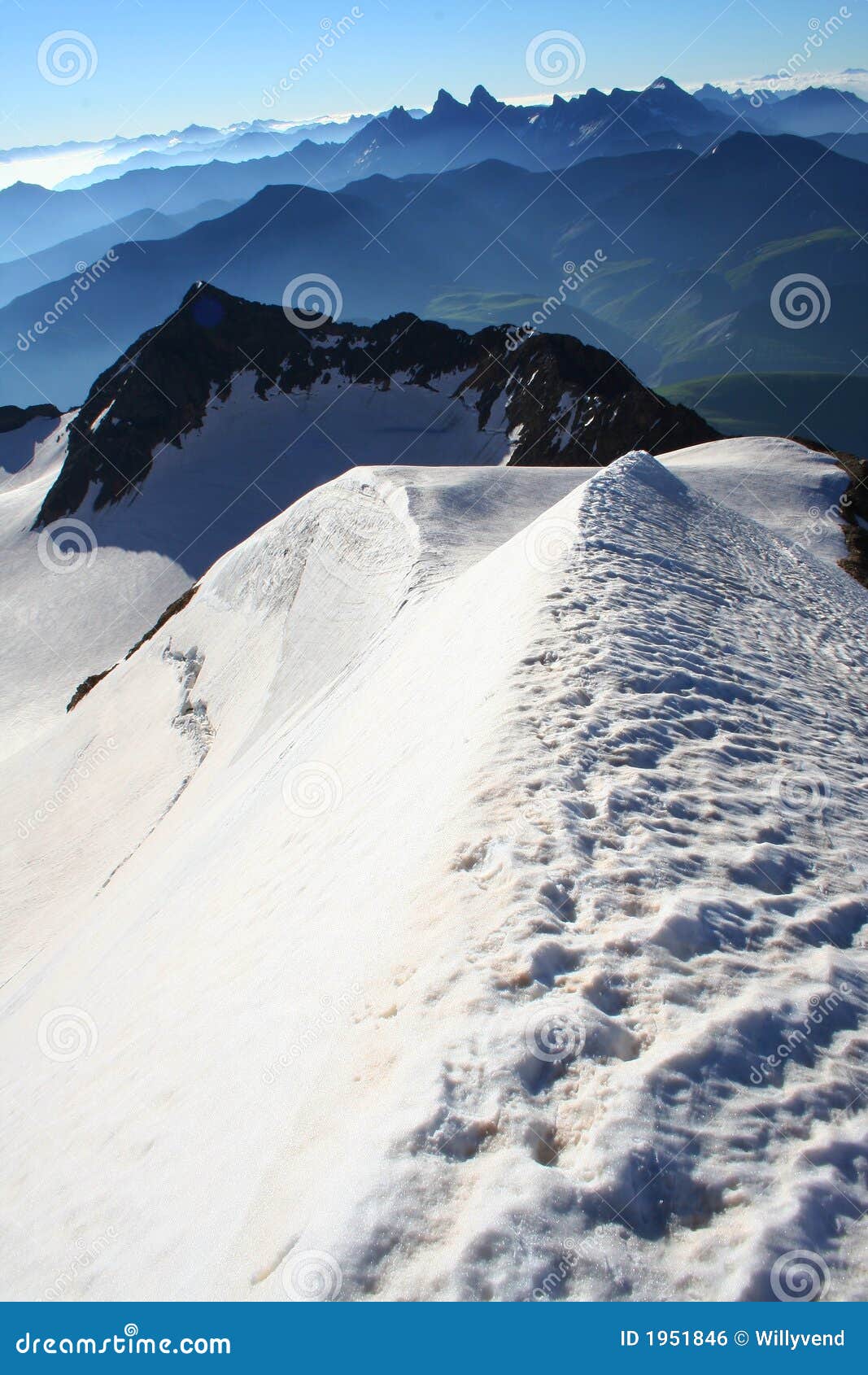 High summit stock photo. Image of peaks, horizon, climbing - 1951846