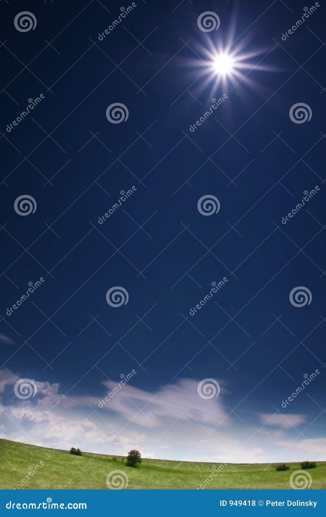 High Sun stock photo. Image of cloud, deep, nice, afternoon - 949418