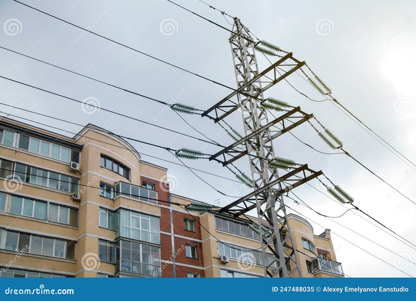 High Support of the Electrical Network Against the Background of a ...