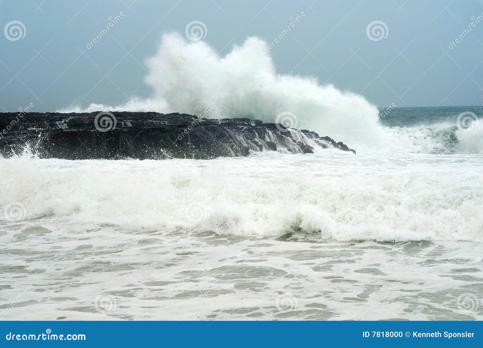 High surf stock photo. Image of churn, breakers, high - 7818000