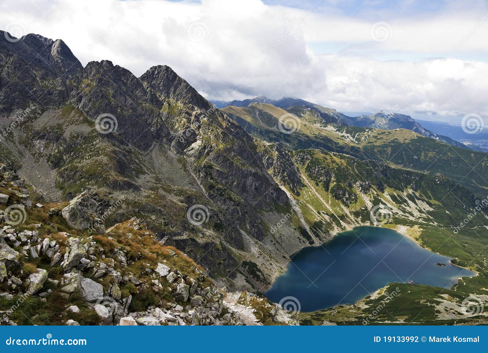 The High Tatra mountains stock photo. Image of rock, high - 19133992