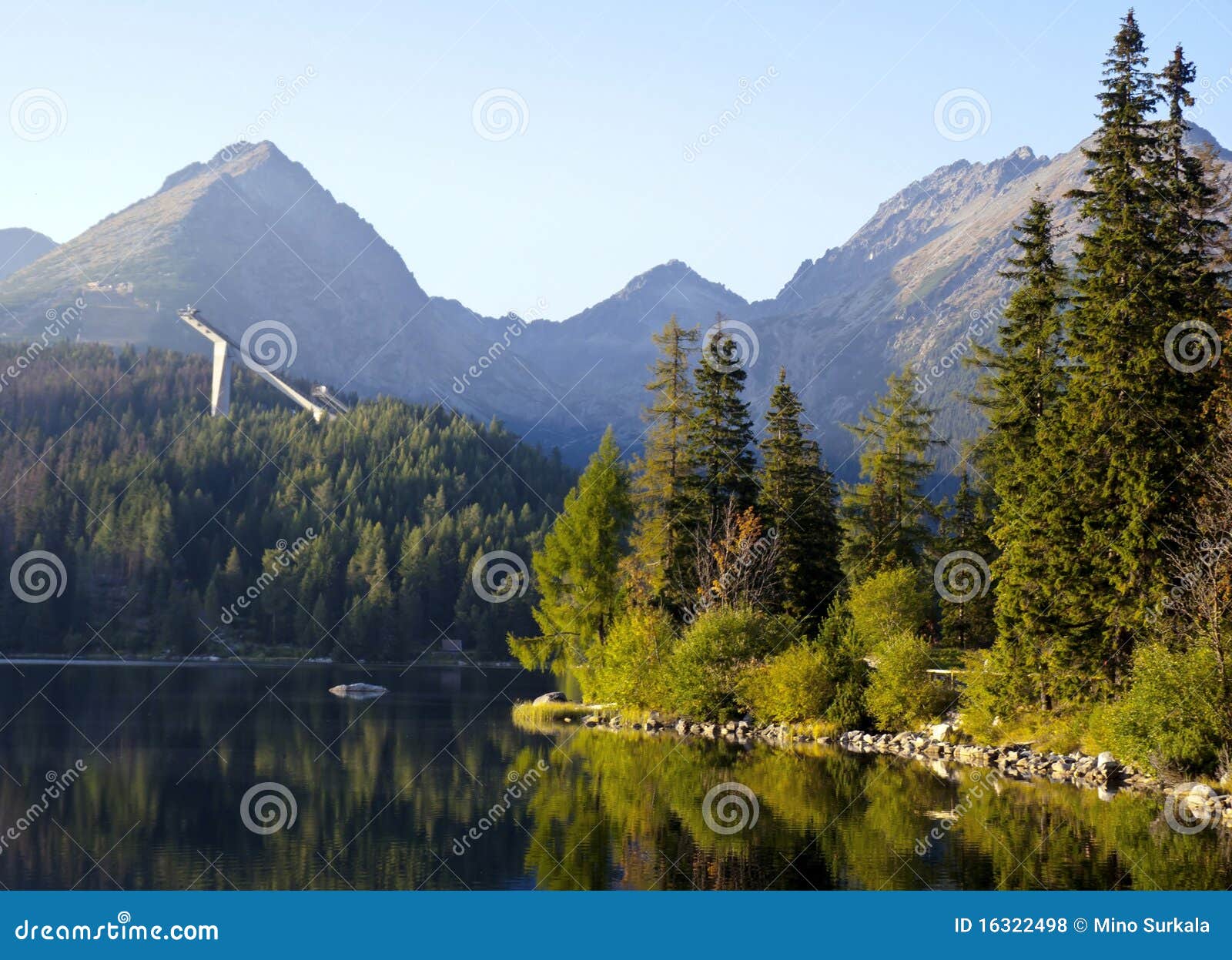 The High Tatras stock photo. Image of slovakia, sunset - 16322498