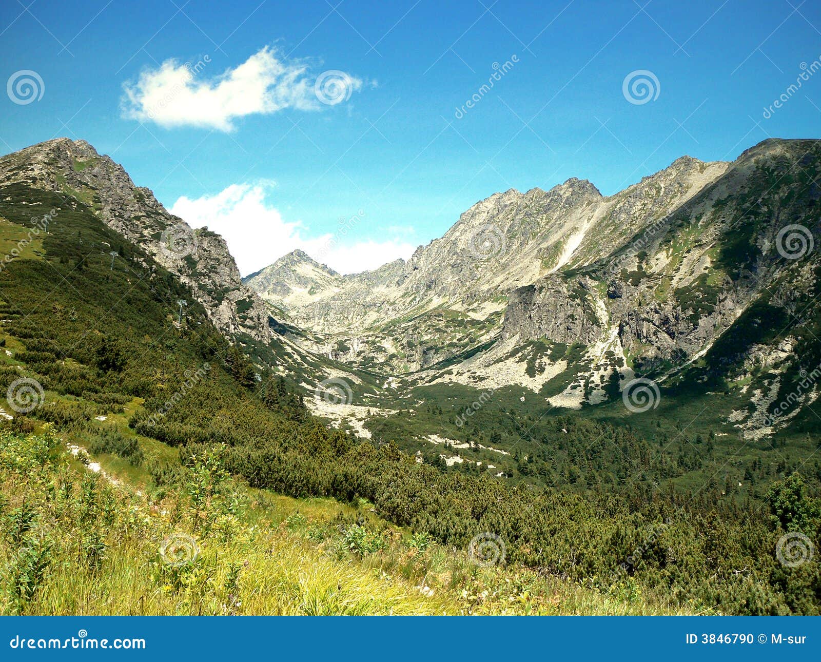 The High Tatras stock photo. Image of cloud, dangerous - 3846790