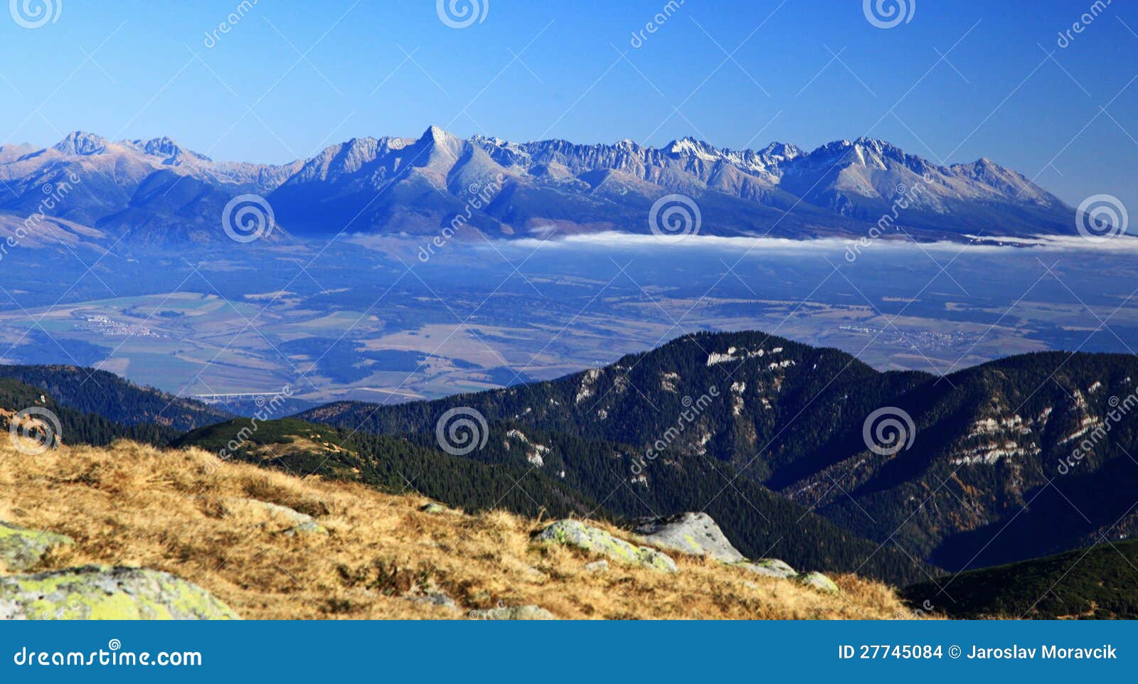 High Tatras mountains stock photo. Image of landscape - 27745084