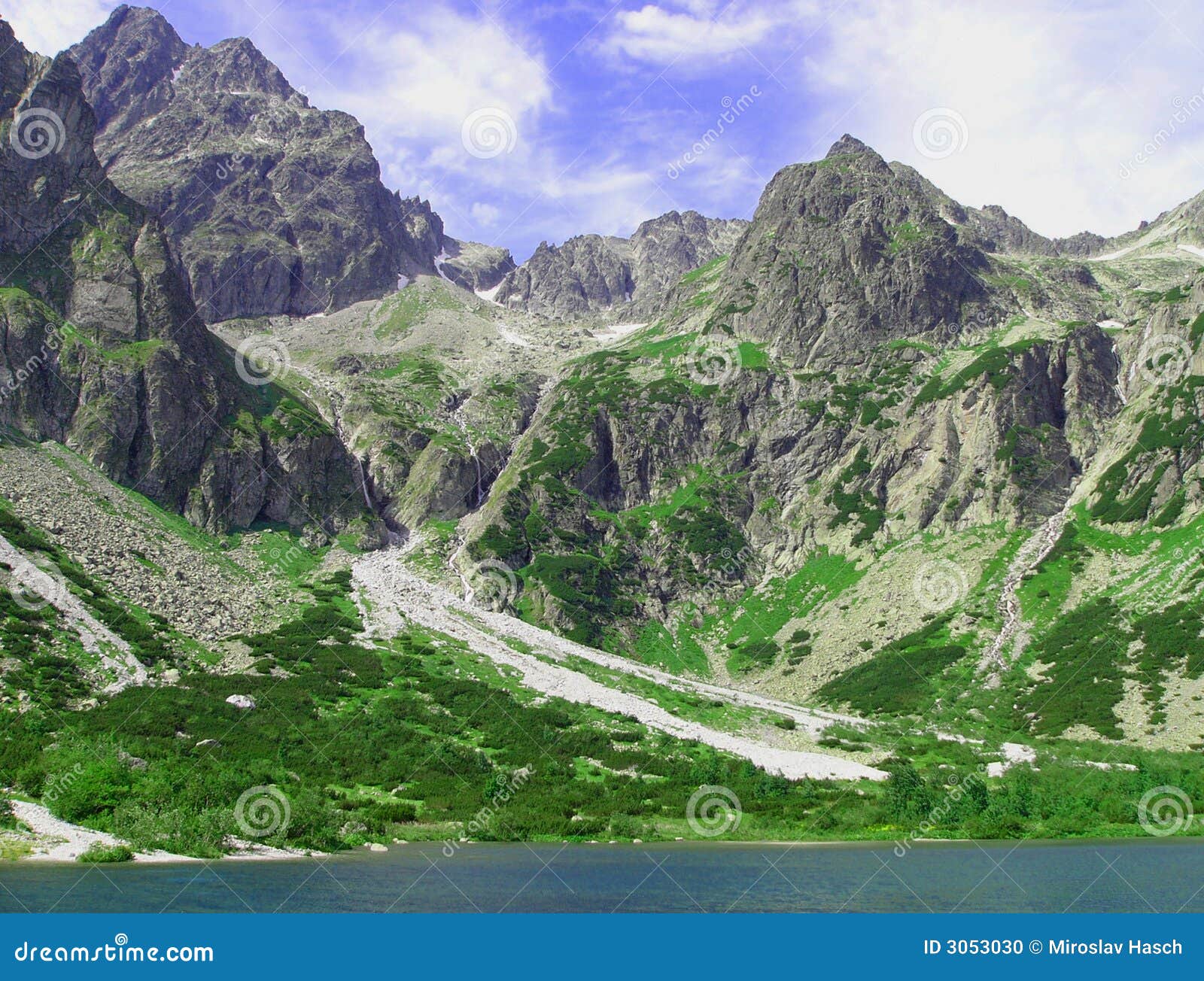 High Tatras Mountains, Slovaki Stock Photo - Image of stone ...