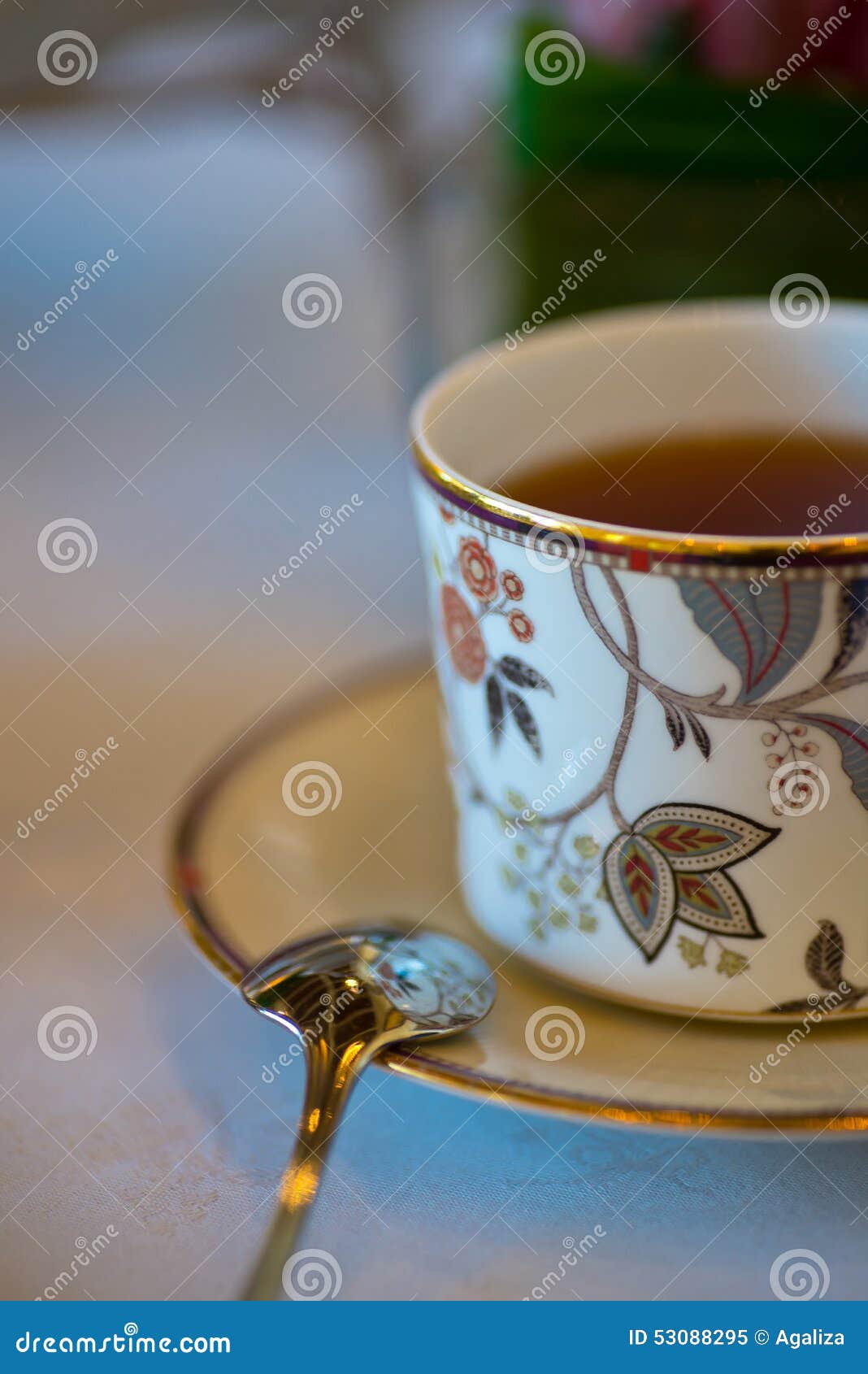 High tea fancy tea cup stock image. Image of delicious - 53088295