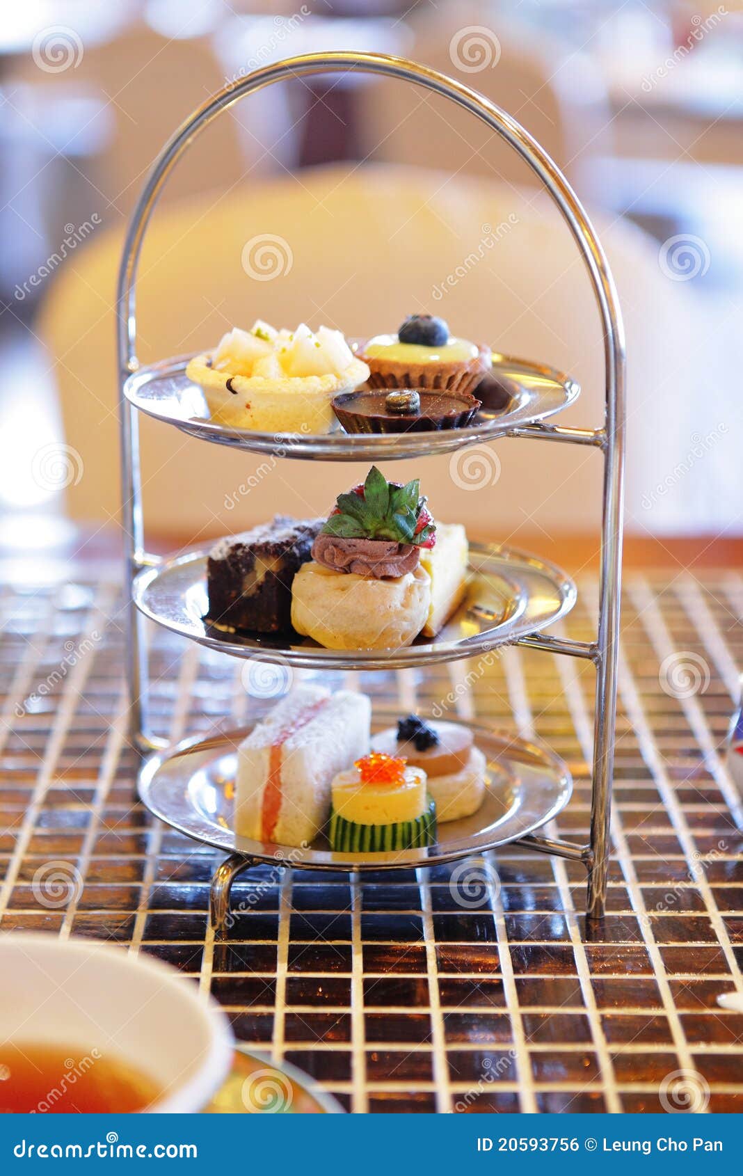 High tea set stock photo. Image of bread, glass, chocolate - 20593756