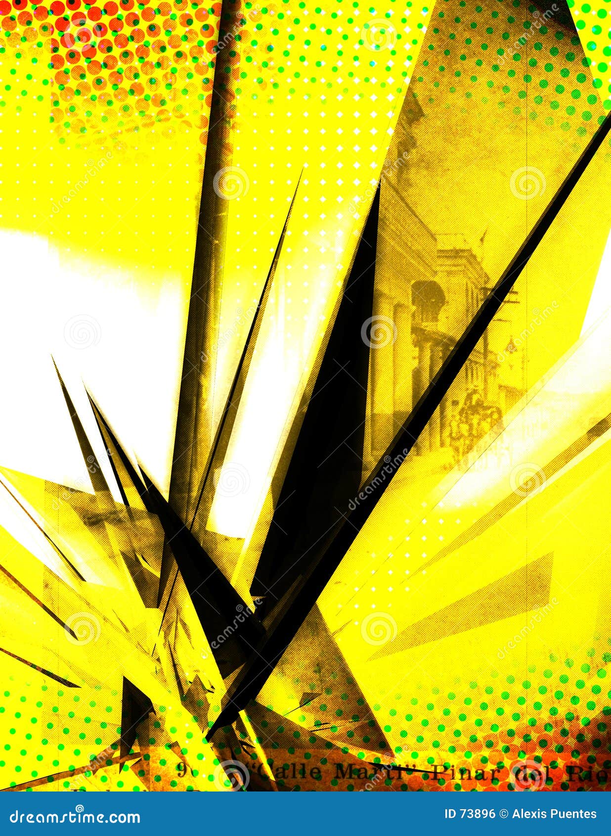 High tech 3D illustration stock illustration. Illustration of computer ...