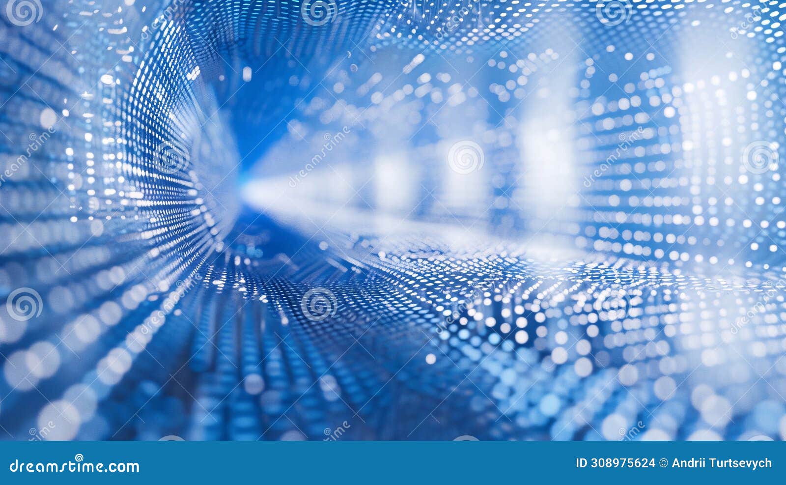 High Tech Abstract 3D Background Rectangular Field in Style of ...