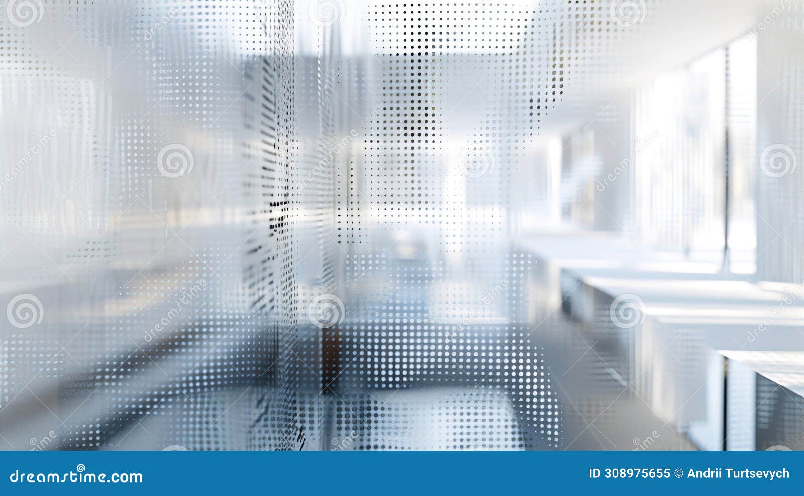 High Tech Abstract 3D Background Rectangular Field in Style of ...