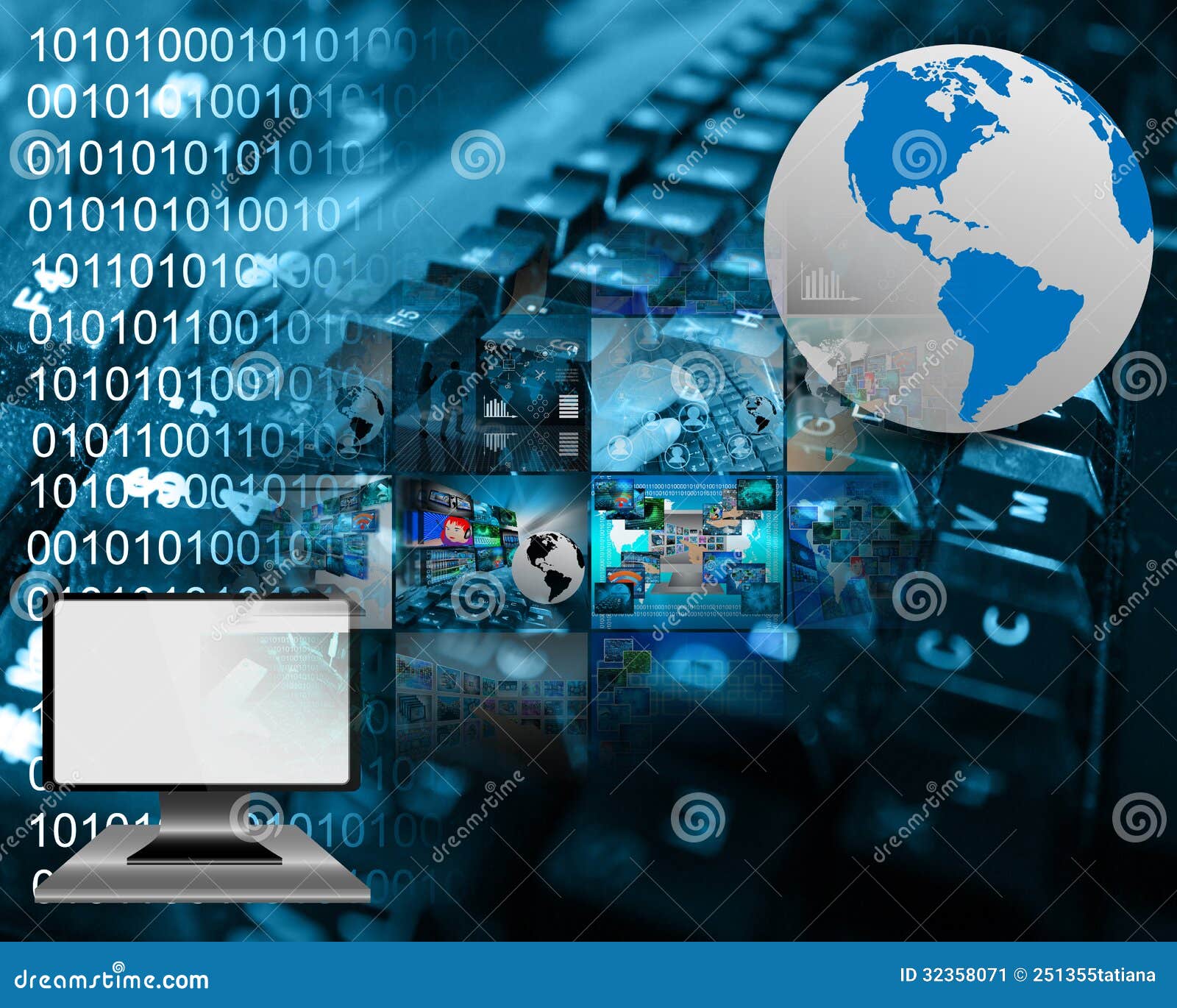 High-tech stock image. Image of perspective, broadcasting - 32358071