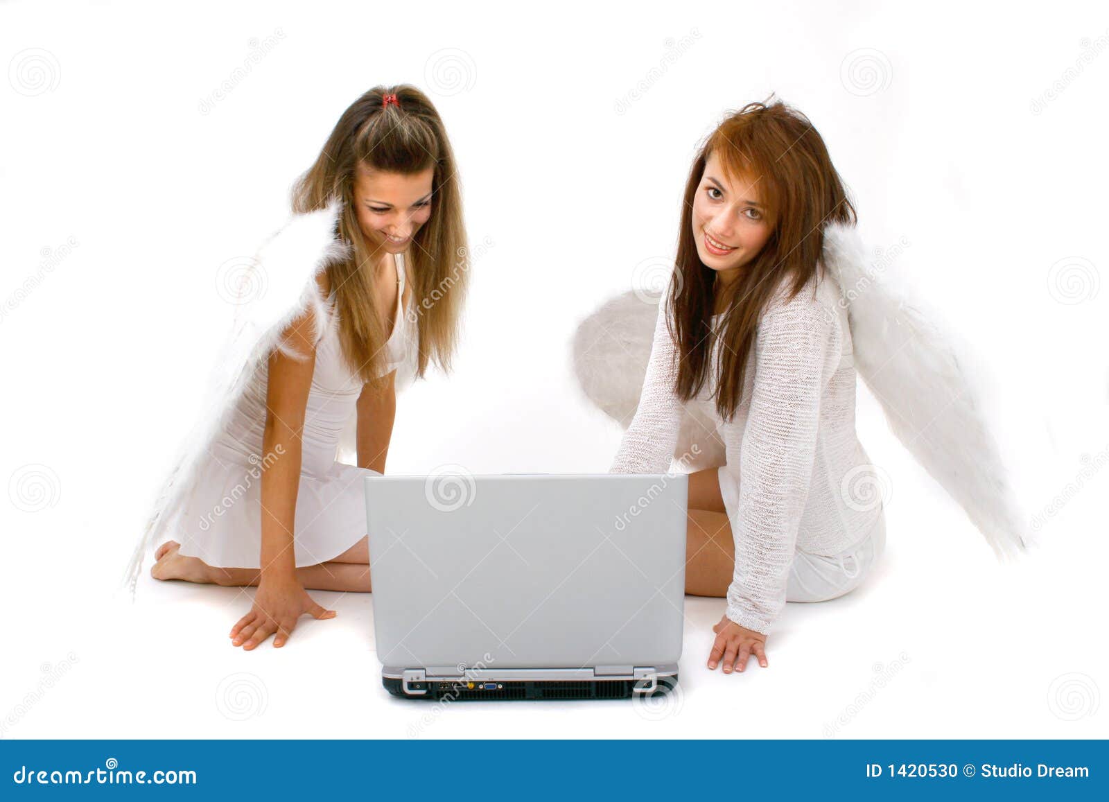 High Tech Angels stock photo. Image of religious, lady - 1420530