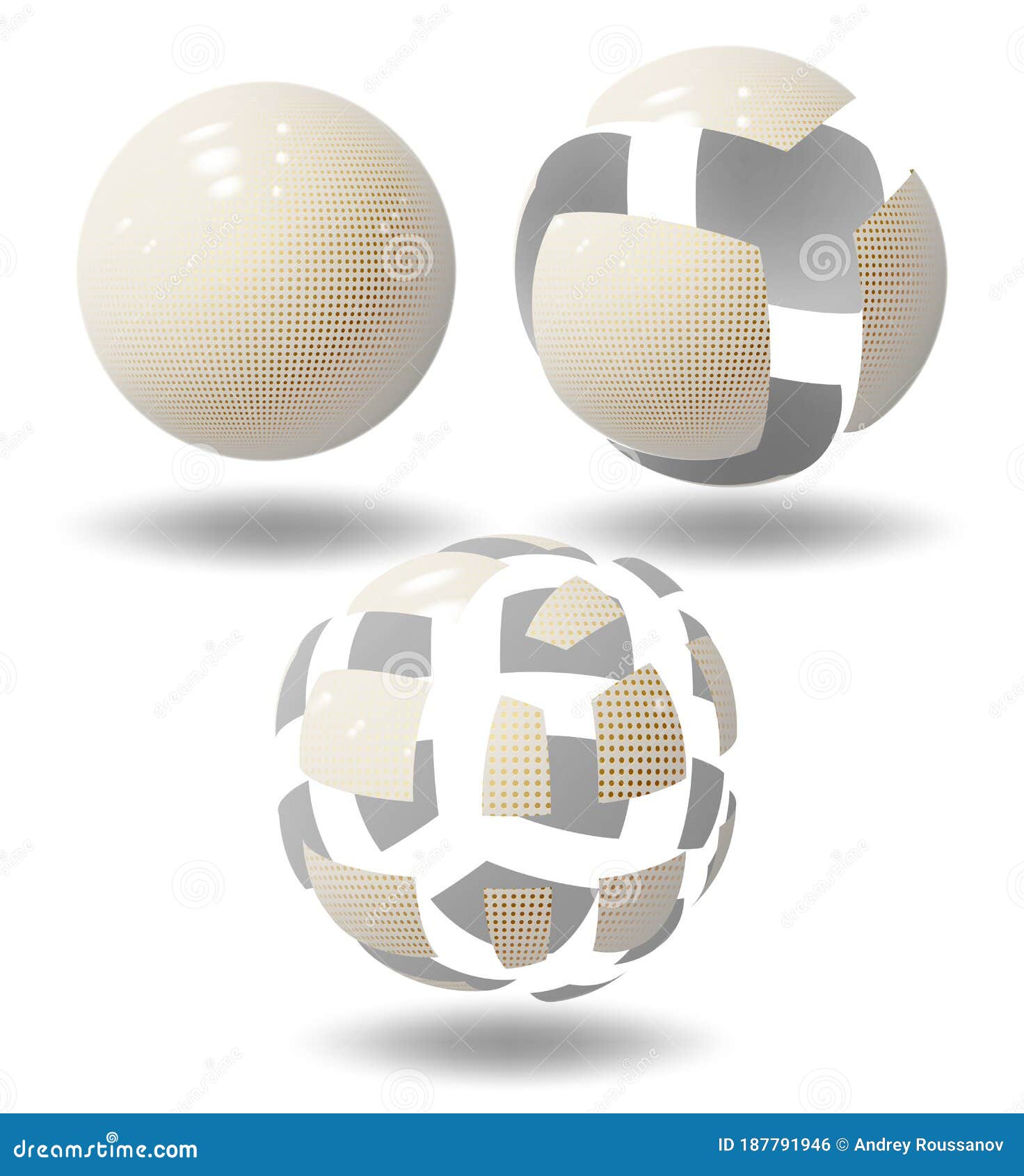 High Tech Ball or Sphere, Plastic Bubbles Stock Vector - Illustration ...