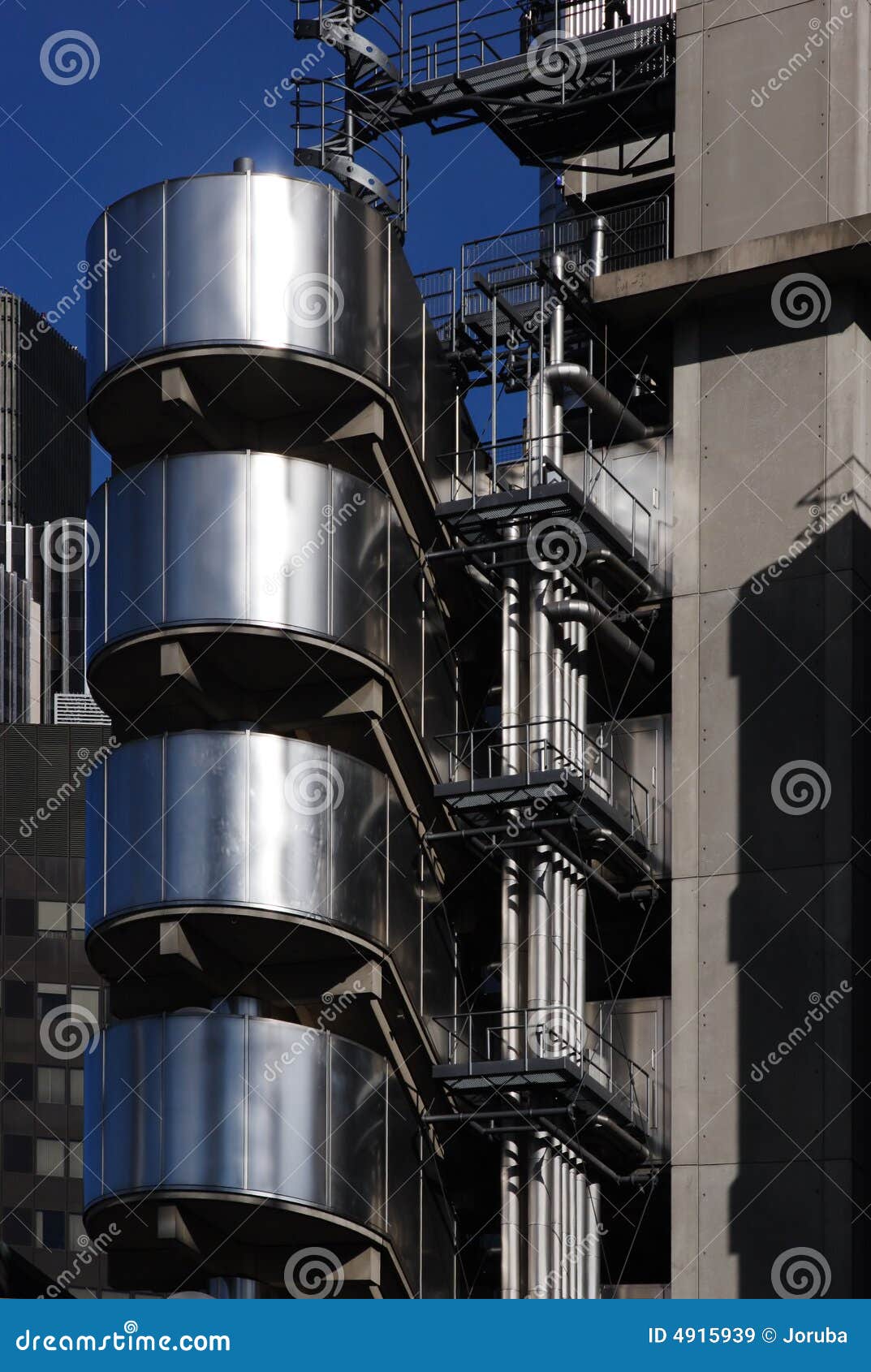 High-tech building stock image. Image of modern, chemistry - 4915939