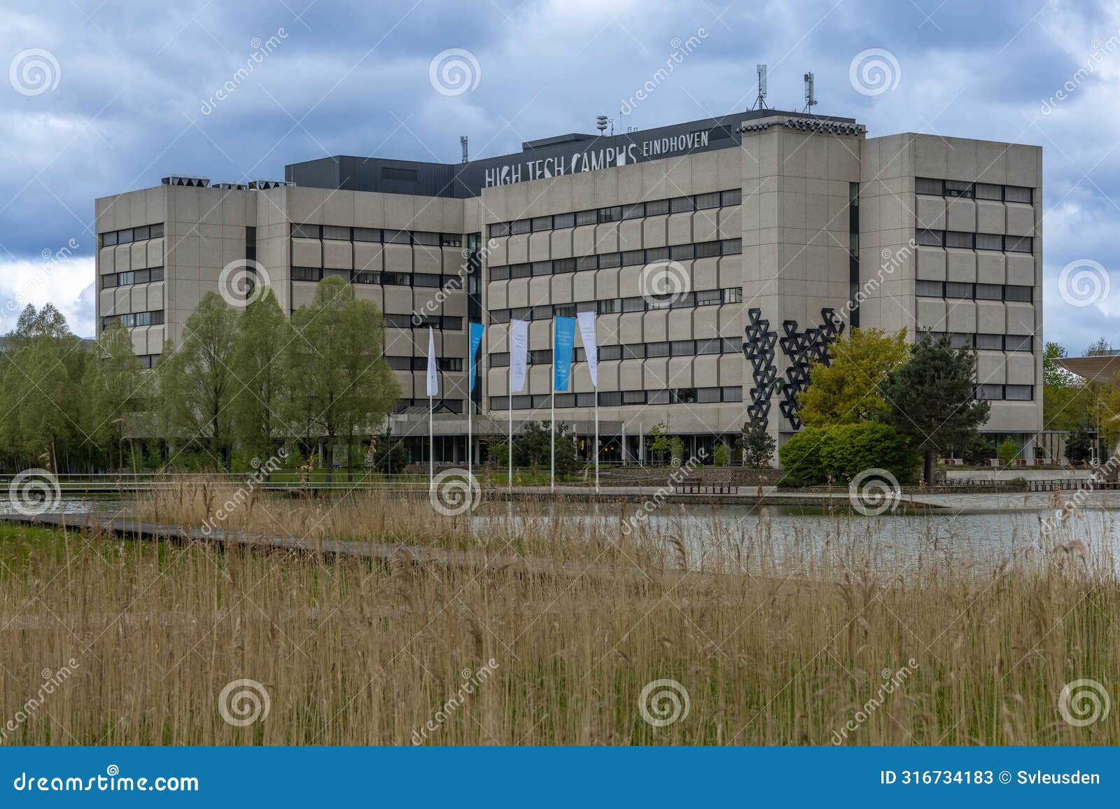 High Tech Campus Eindhoven Building Editorial Stock Photo - Image of ...