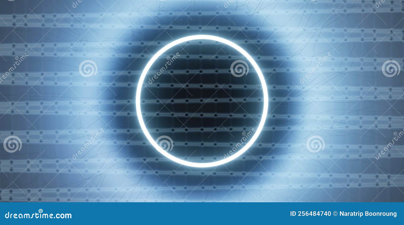 High Tech Circle Technology Background Modern Light Pipe Light Circle ...