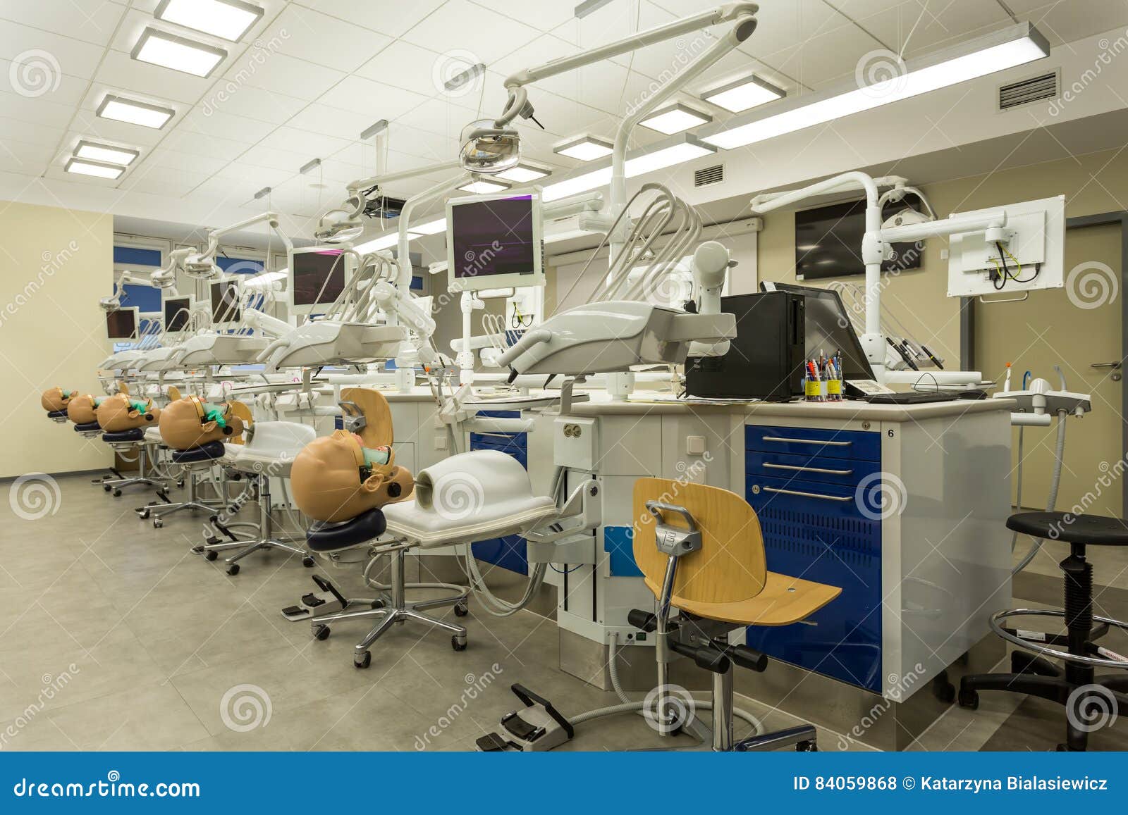 High-tech Classroom at Modern University Stock Photo - Image of ...