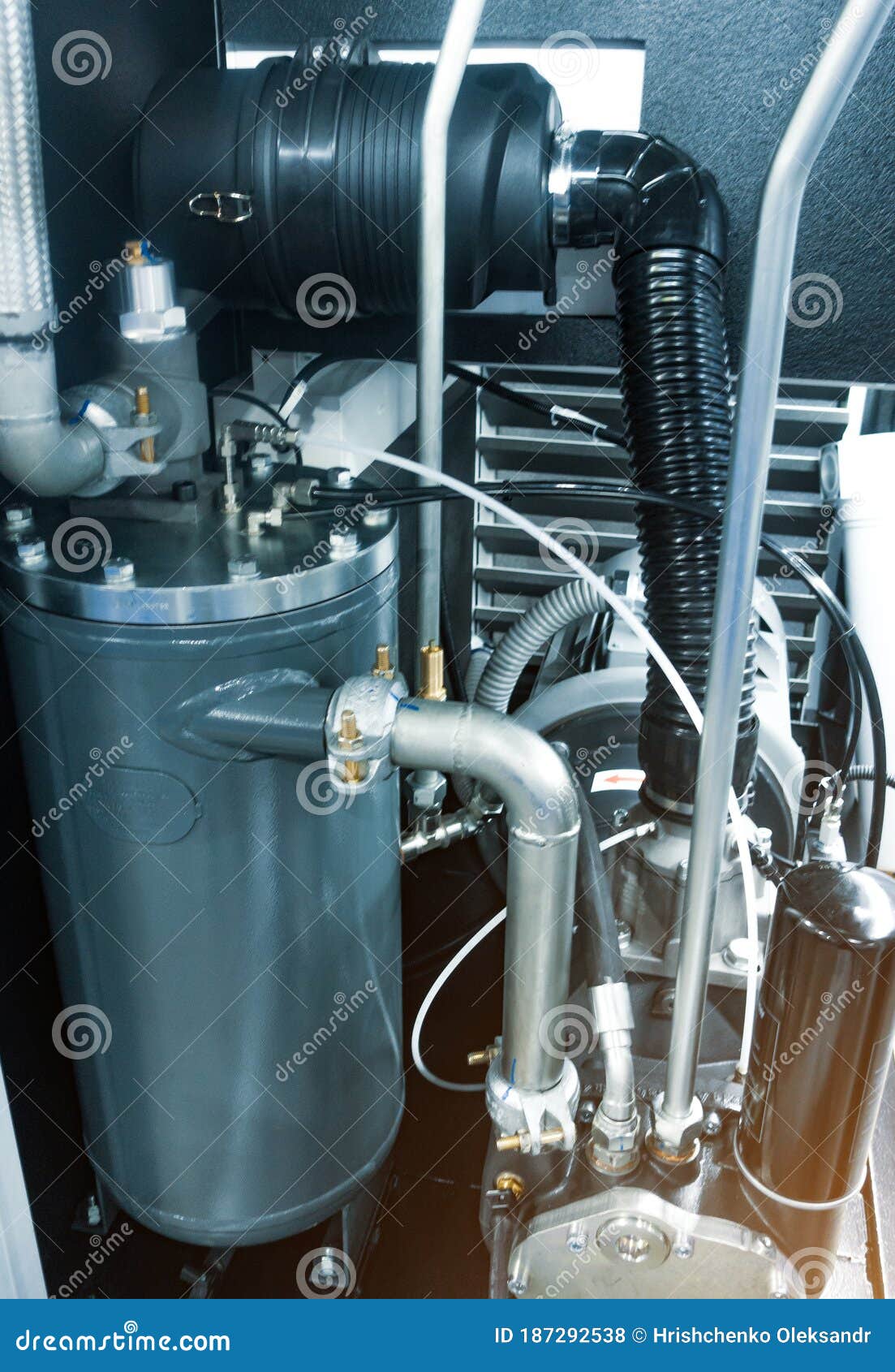 High-tech Compressors of Constant or Variable Capacity Stock Photo ...