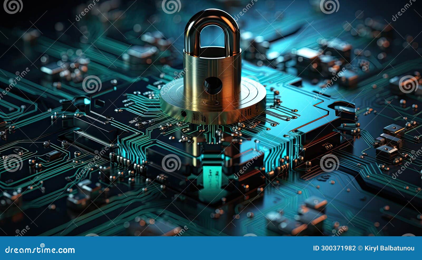 High Tech Computer Chip Motherboard with Processor Transistors ...