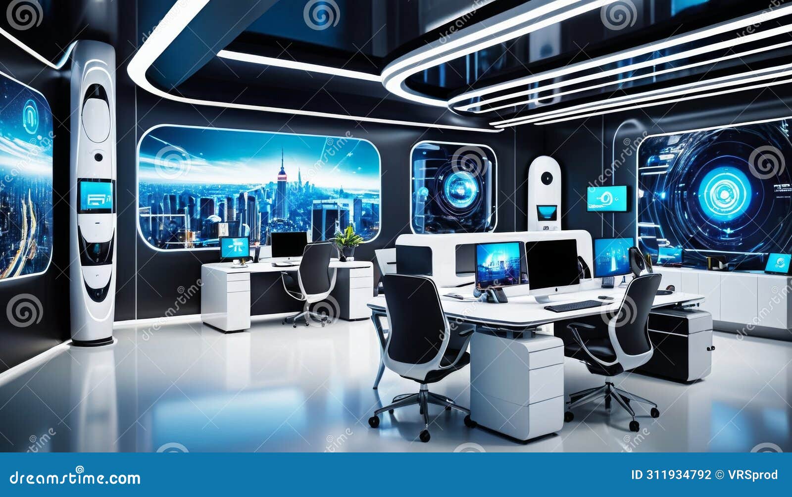 High-Tech Control Room Design Stock Photo - Image of sleek, futuristic ... High-Tech Control Room Design Stock Photo - Image of sleek, futuristic ...