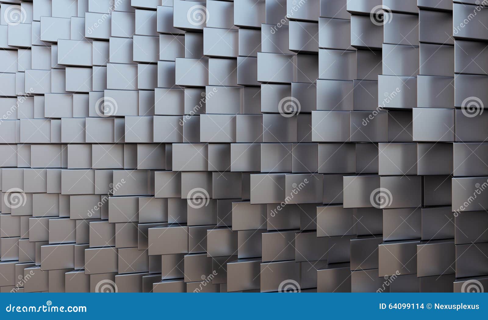 High tech cube stock photo. Image of rendering, brick - 64099114