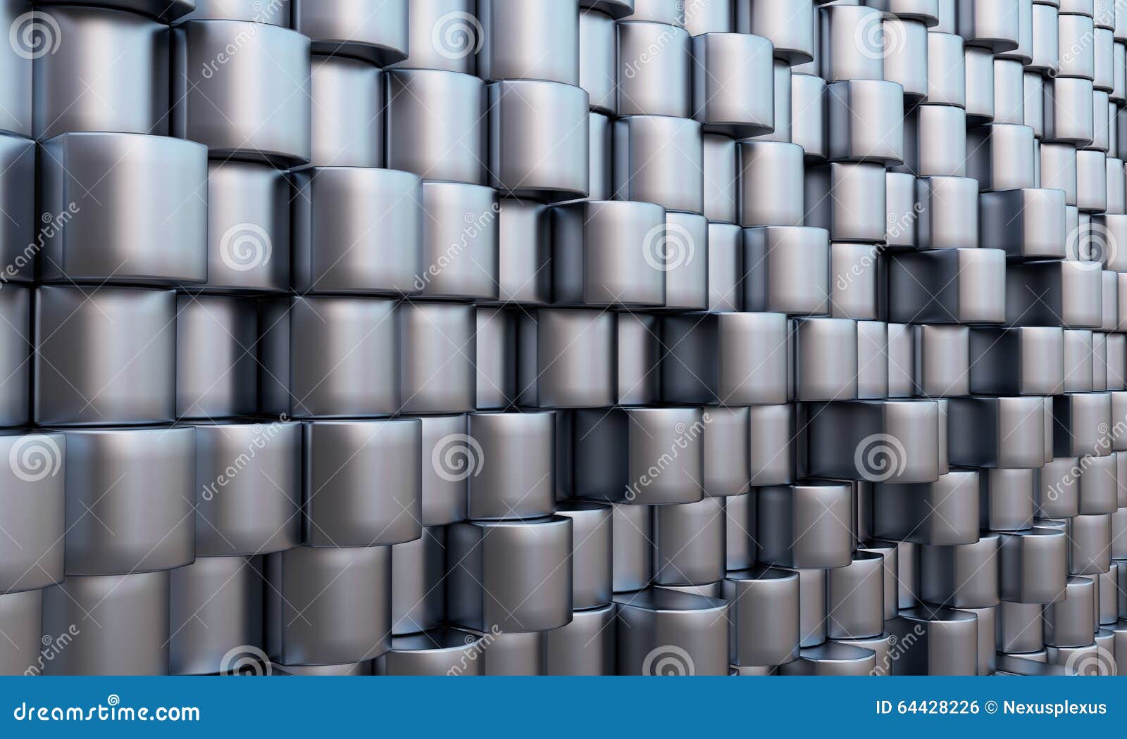 High tech cube stock illustration. Illustration of steel - 64428226