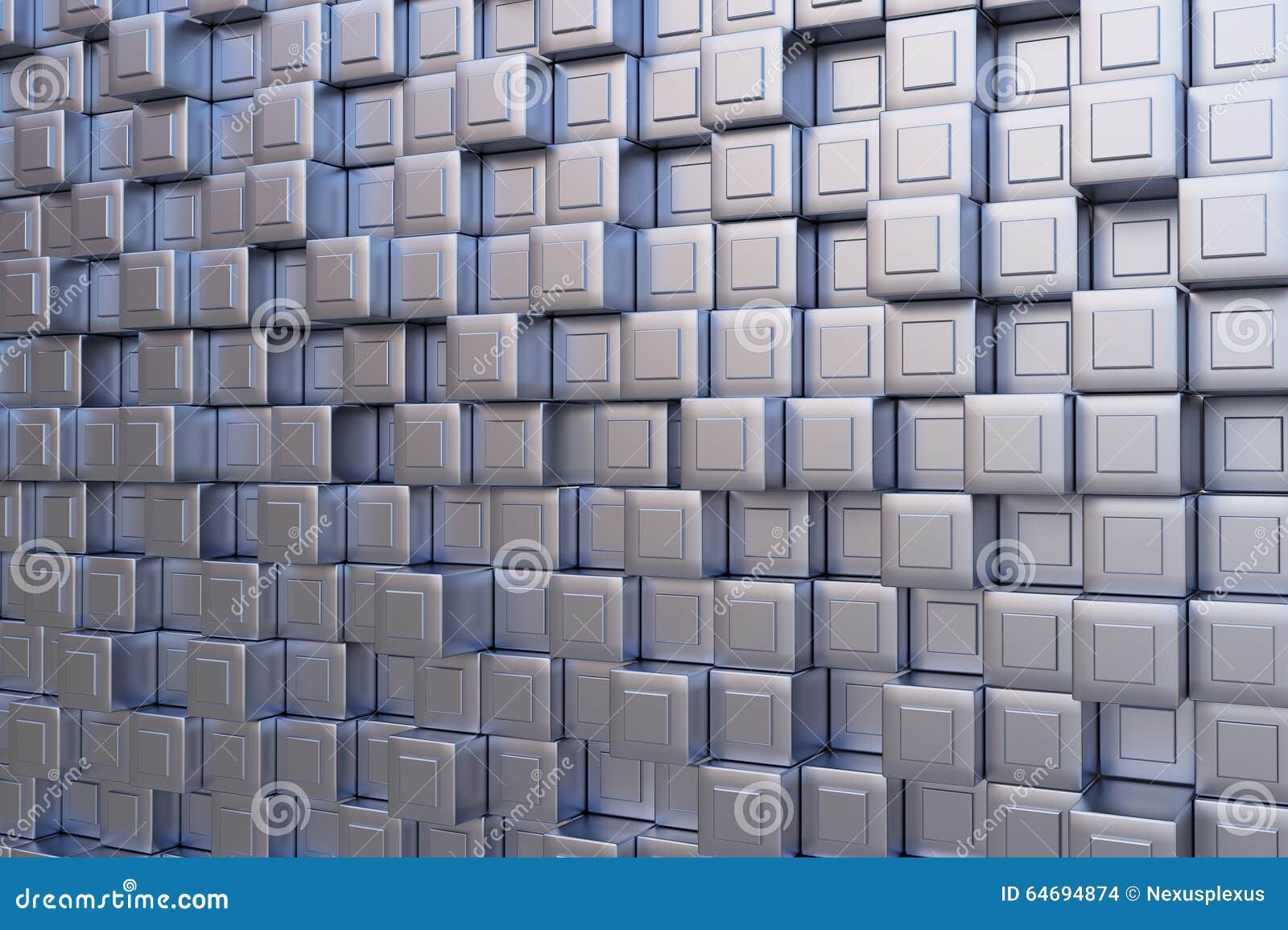 High tech cube stock photo. Image of modern, silver, shape - 64694874