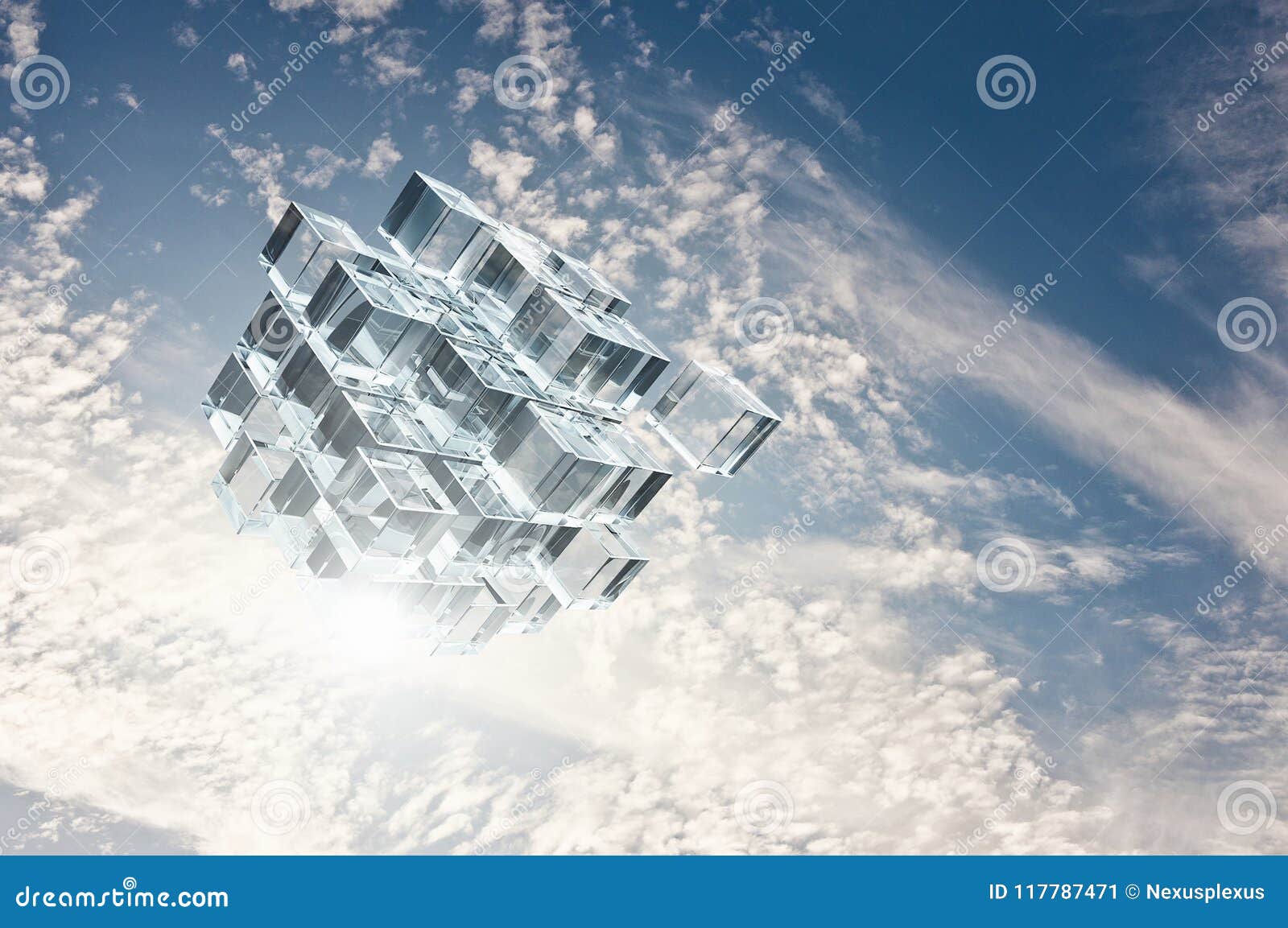 Innovative Impressive Technologies Stock Image - Image of cube ...