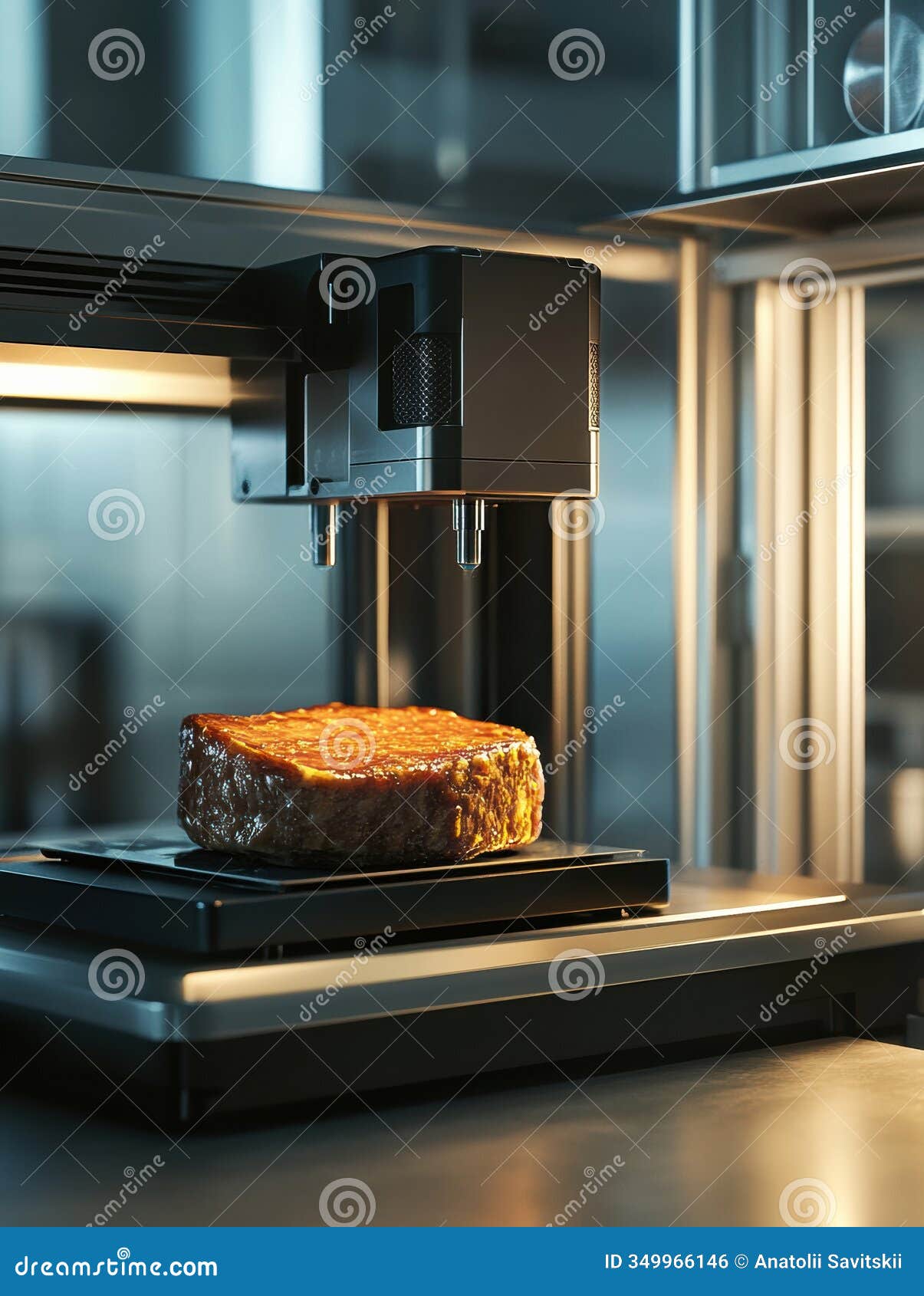 A High-tech 3D Food Printer is Producing a Realistic Plant-based Steak ...