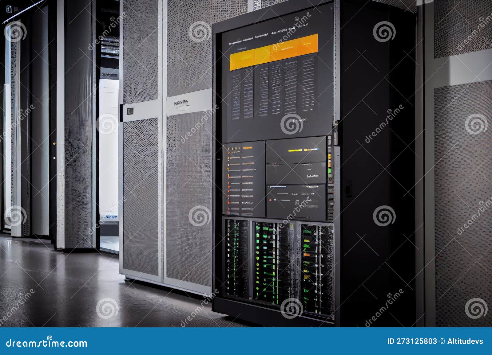 High-tech Data Center, with Advanced Search Tools and Interactive ...