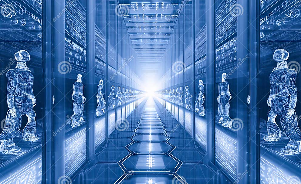 A State-of-the-art Data Center Filled with Artificial Intelligence ...