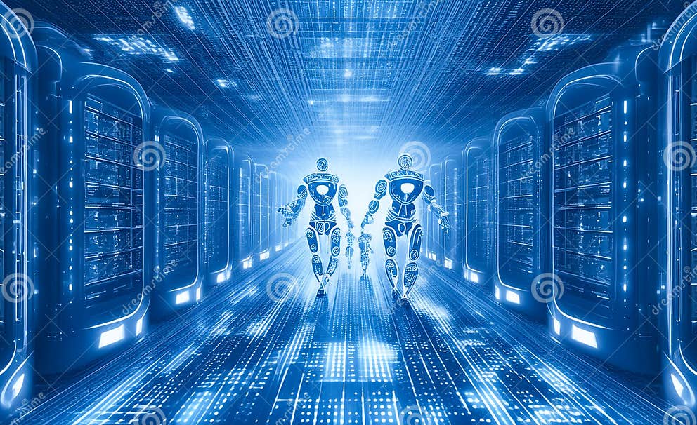 A State-of-the-art Data Center Filled with Artificial Intelligence ...