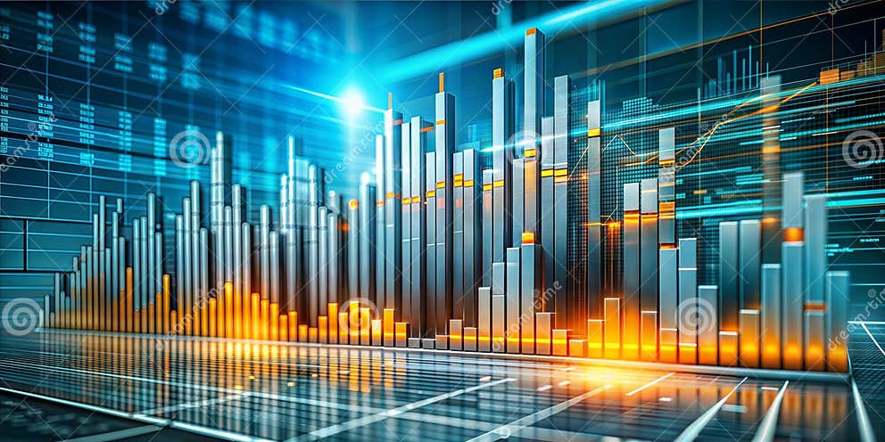 High-Tech Data Visualization for Market Insights and Global Growth! AI ...