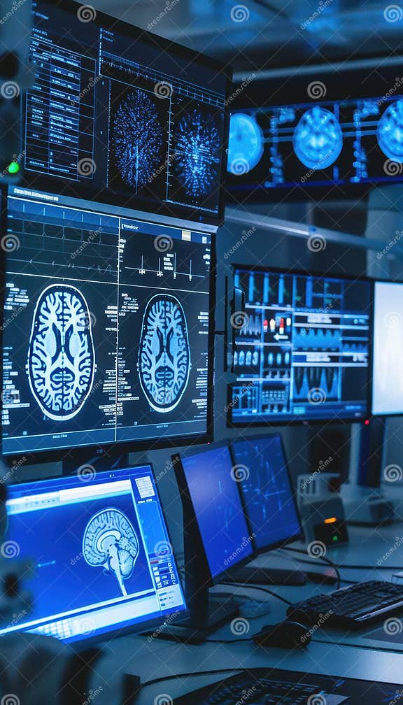 Advanced Brain Imaging Tech in a Diagnostic Lab for Real-Time Data ...