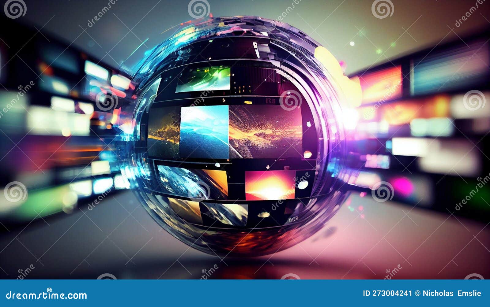 High Tech Digital Background Wallpaper Stock Illustration ...