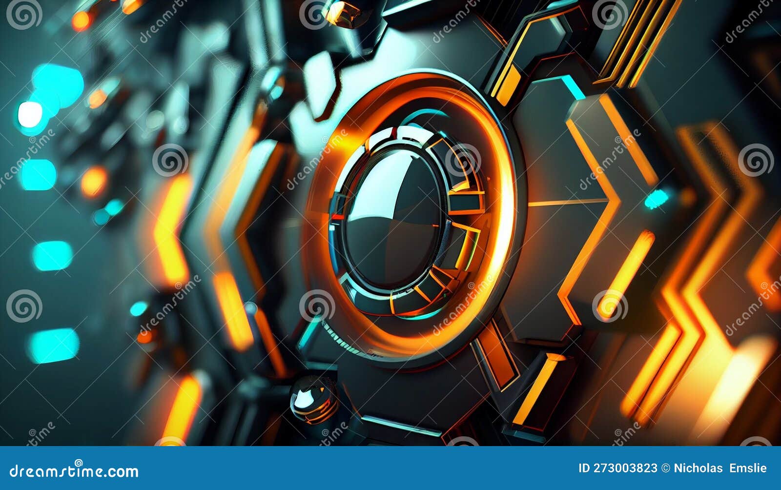 High Tech Digital Background Wallpaper Stock Illustration ...