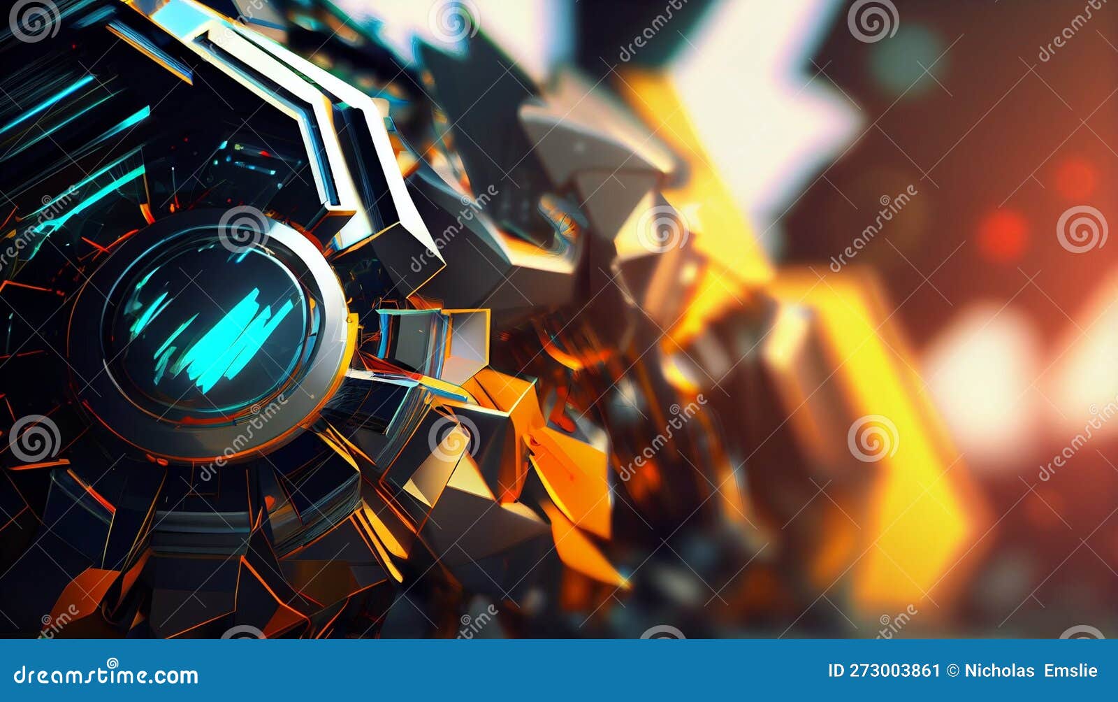 High Tech Digital Background Wallpaper Stock Illustration ...