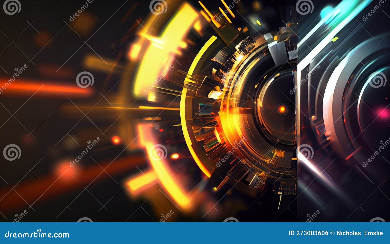 High Tech Digital Background Wallpaper Stock Illustration ...