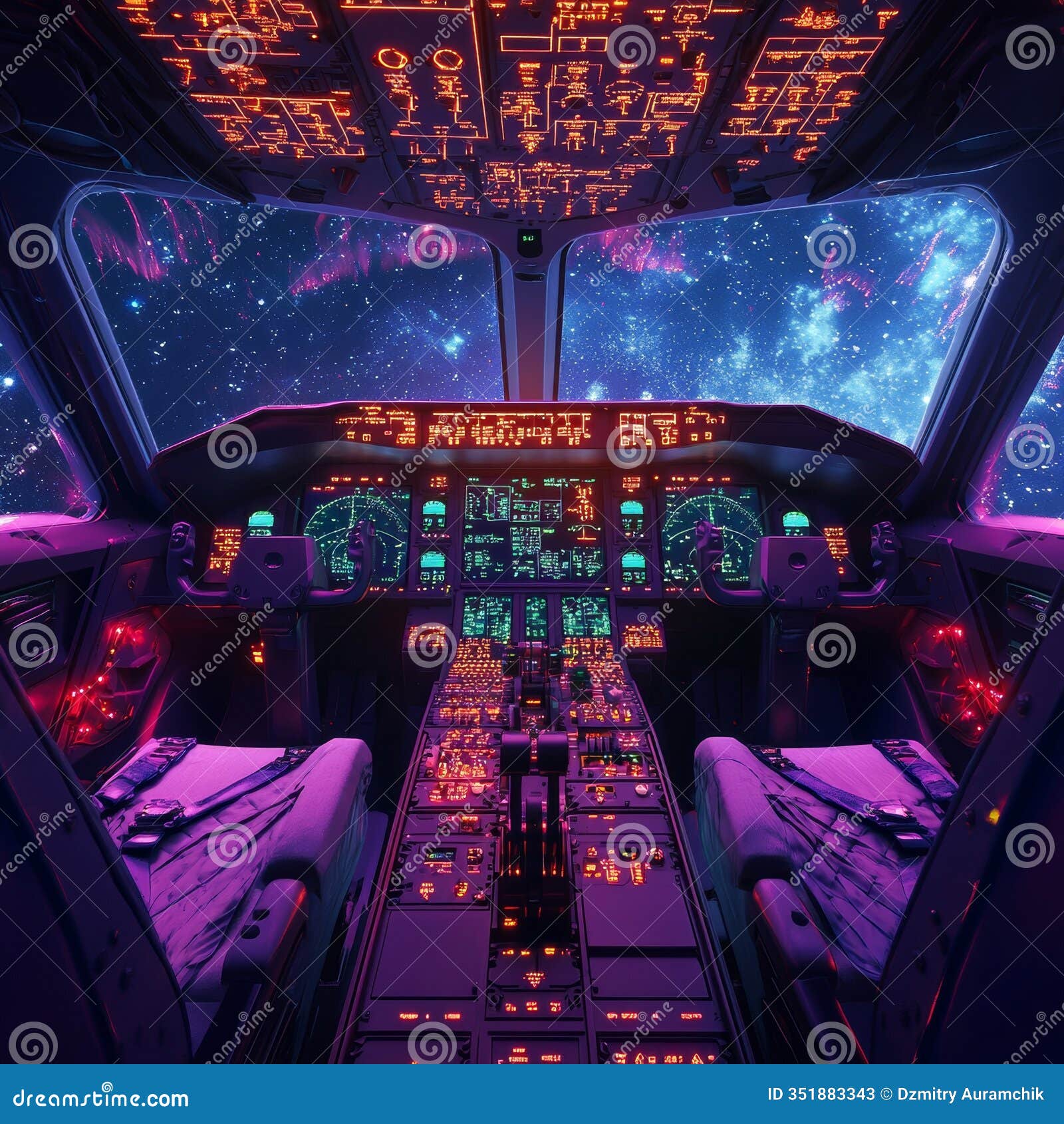 High-tech Digital Cockpit in Airplanes with Advanced Avionics and ...