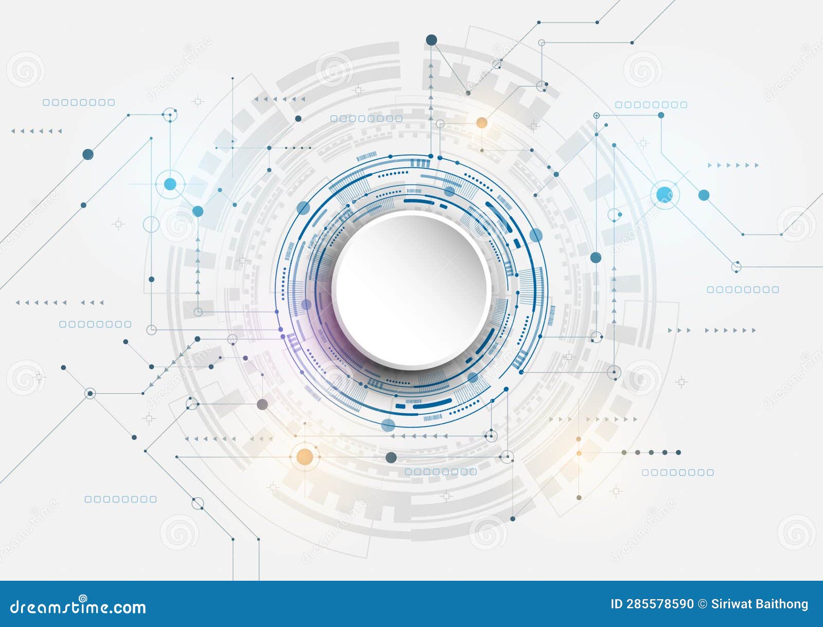 High Tech Digital Connection Technology Background Communication High ...