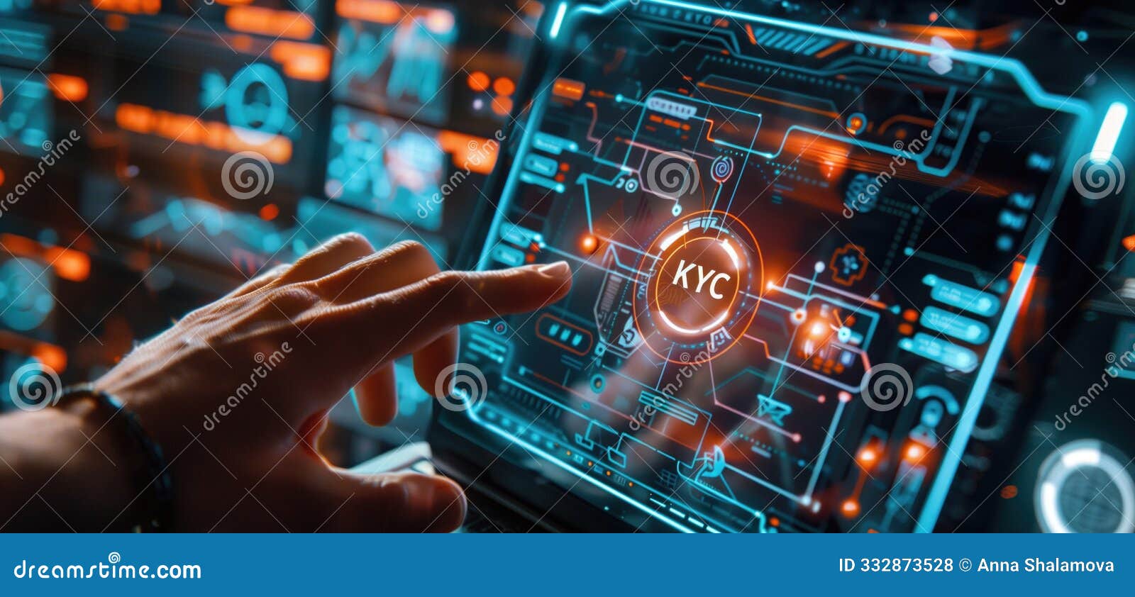 High-Tech Digital Interface for Know Your Customer (KYC) Process ...