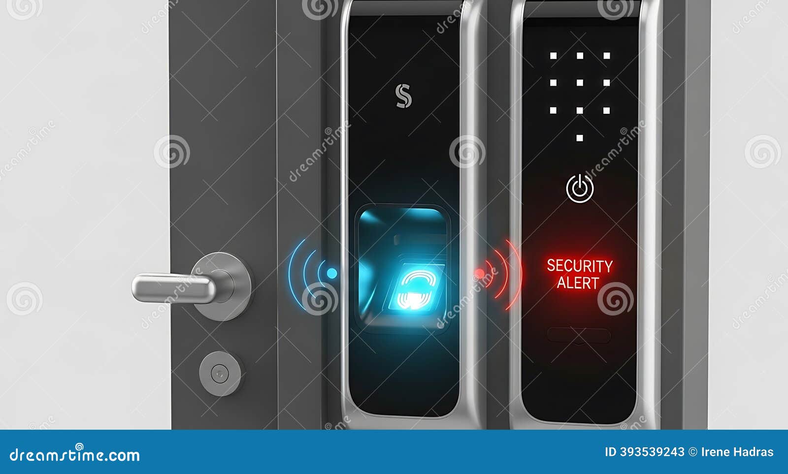 Next-Gen Fingerprint Tech In Cybersecurity. Concept Biometric ...